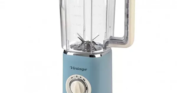Blender Vintage Ariete 568 BL 500w, 1.5l, Blue I Studiocasa.ro