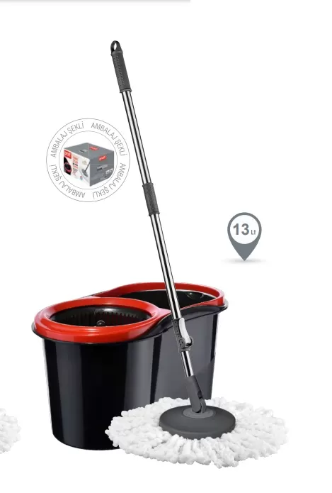 Set de curățare Strend Pro TURBOSTAR BLACK EDITION, mop rotativ pentru ...